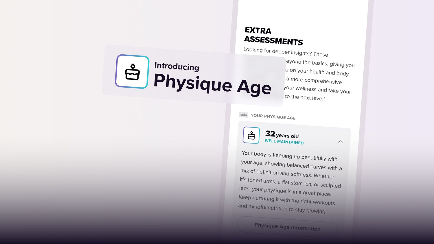 Introducing Physique Age: What Age Is Your Body Telling the World ...