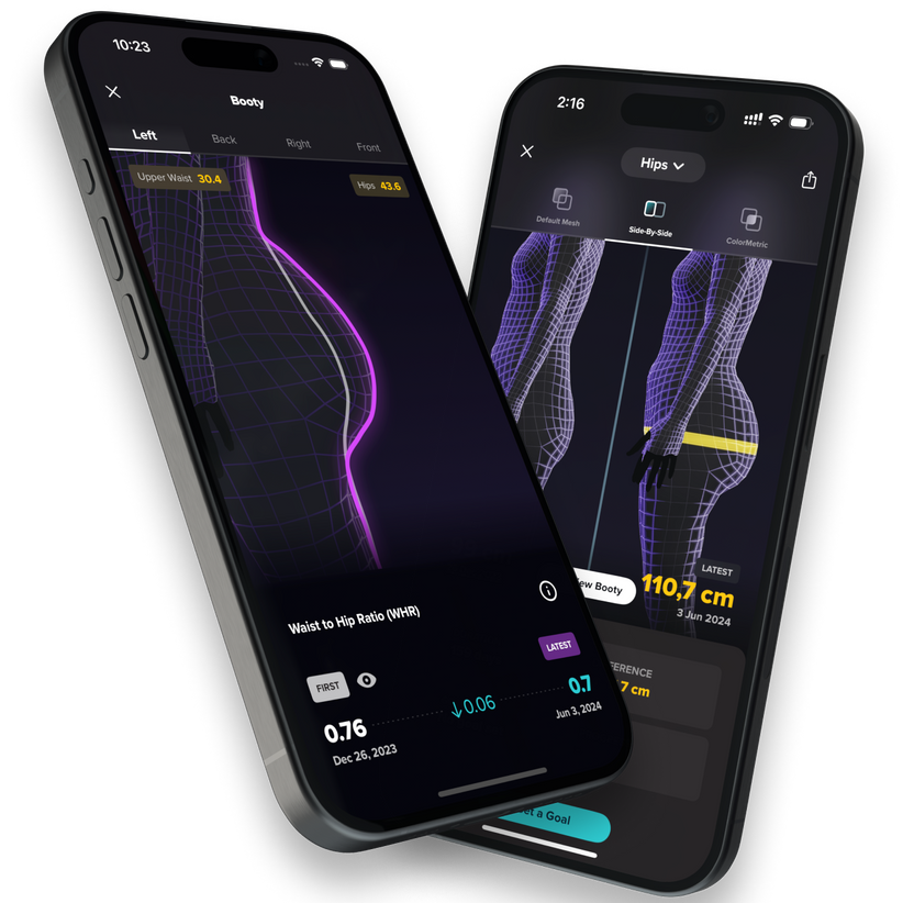 3D body measurement & tracker by ZOZOFIT | Body fat percentage, BMI